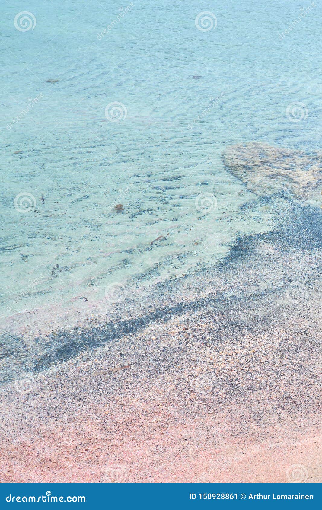 Colorful Sand on Tropical Beach. Stock Image - Image of nature ...