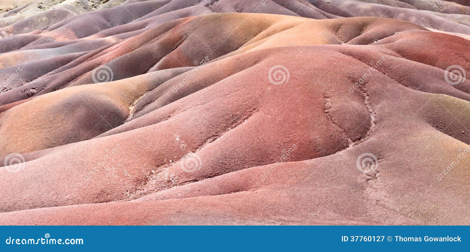 Colorful sands stock image. Image of famous, eroded, colours - 37760127