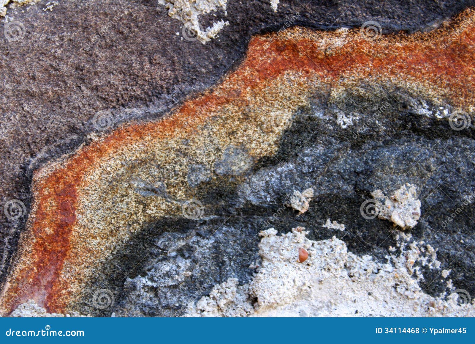 Colorful sandstone stock photo. Image of geological, textured - 34114468