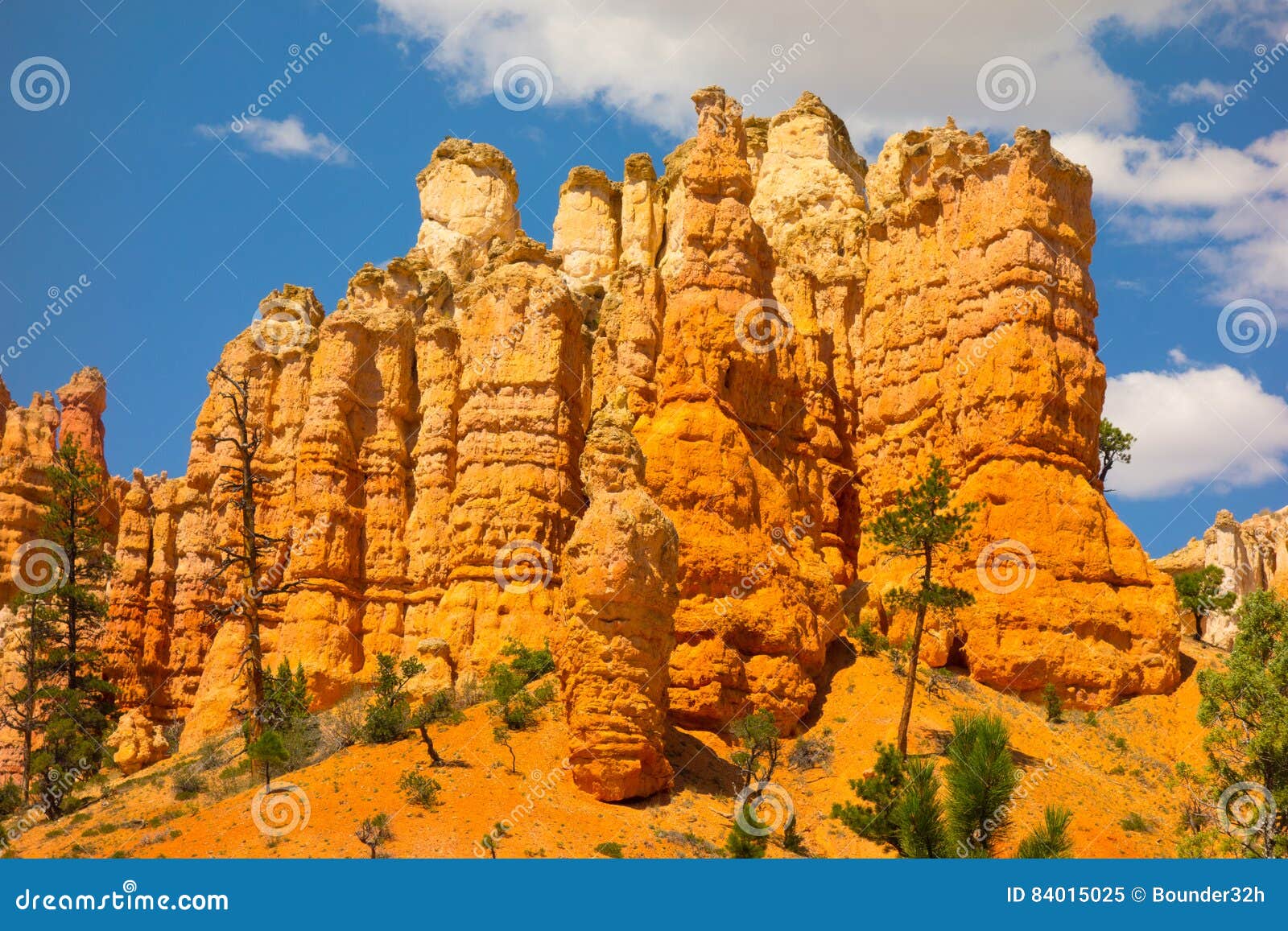 Colorful Sandstone in the Desert Stock Image - Image of incredible ...
