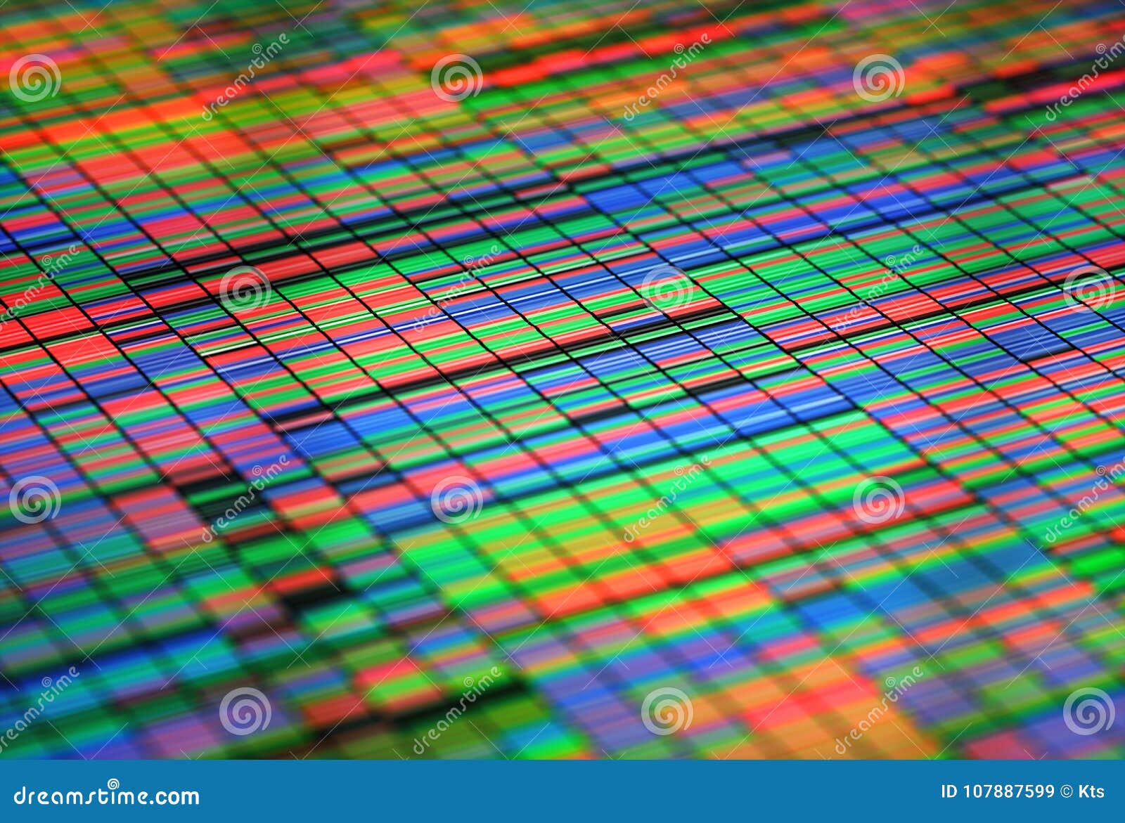 Colorful Sanger Sequencing Background Stock Illustration - Illustration ...