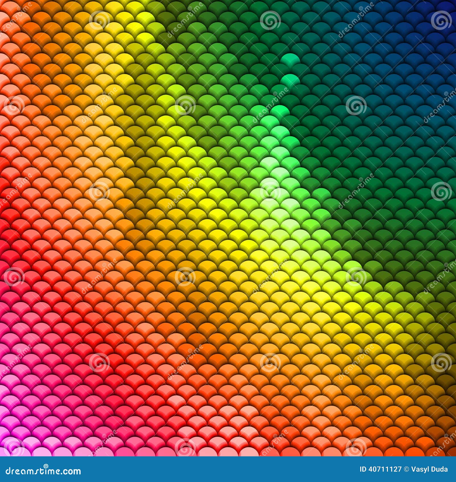 Colorful scales pattern stock vector. Illustration of abstract - 40711127