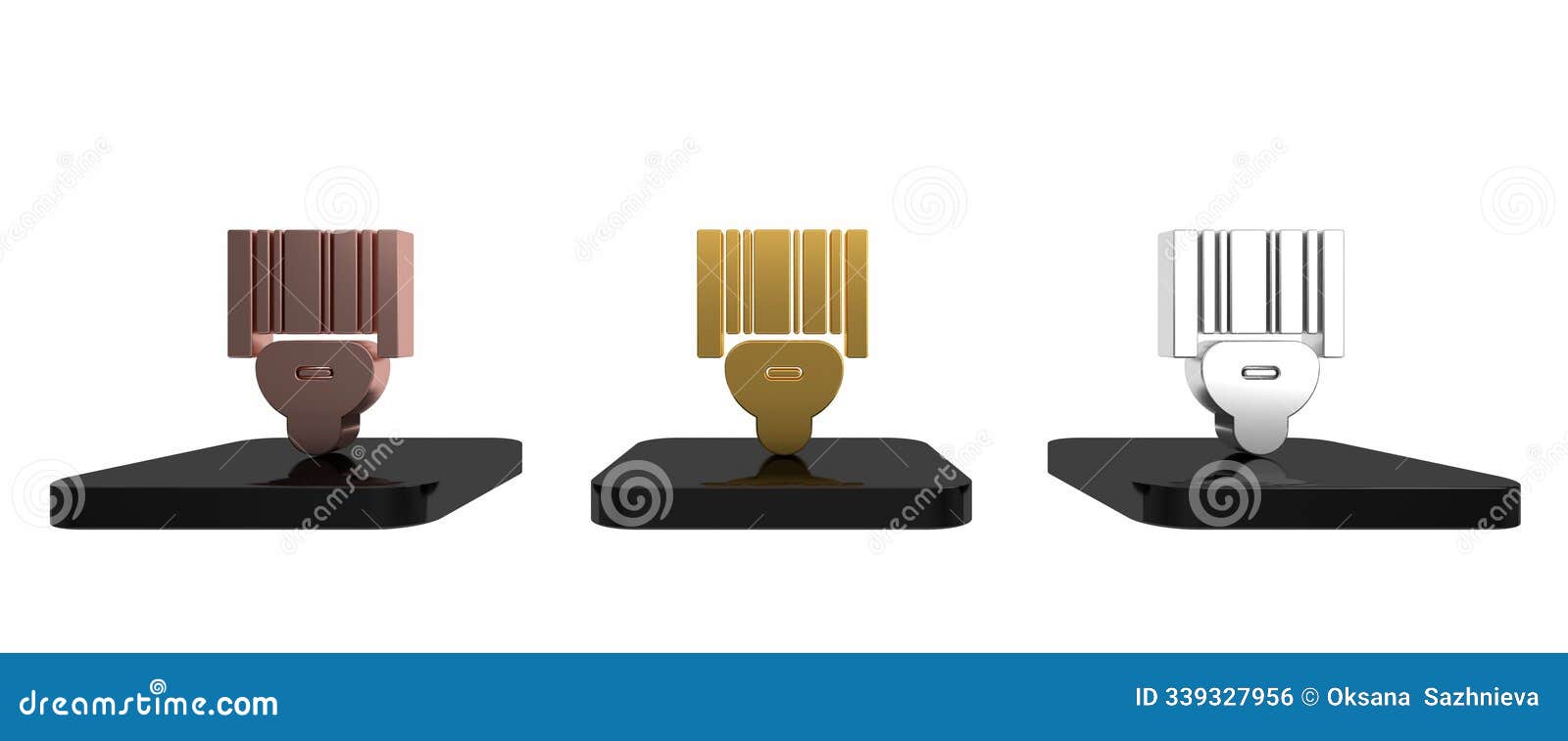 Colorful Scanner Scanning Bar Code Icon Isolated on White Background ...