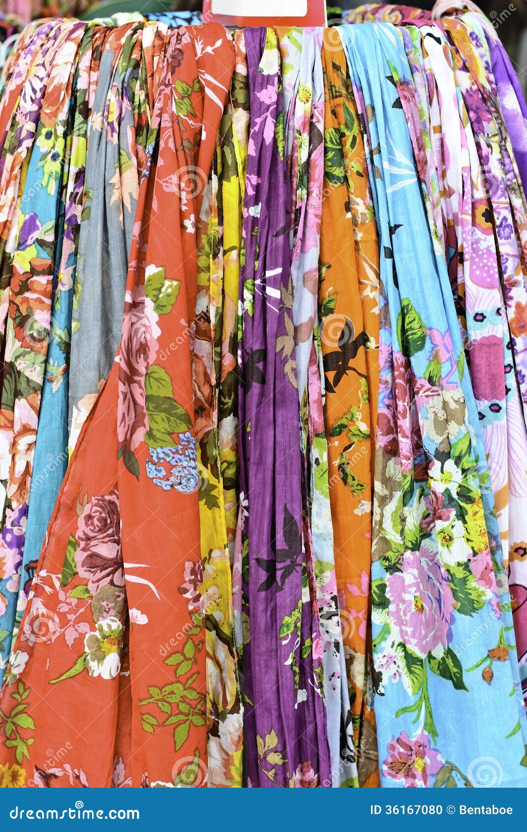 Colorful scarves stock photo. Image of colourful, detail - 36167080