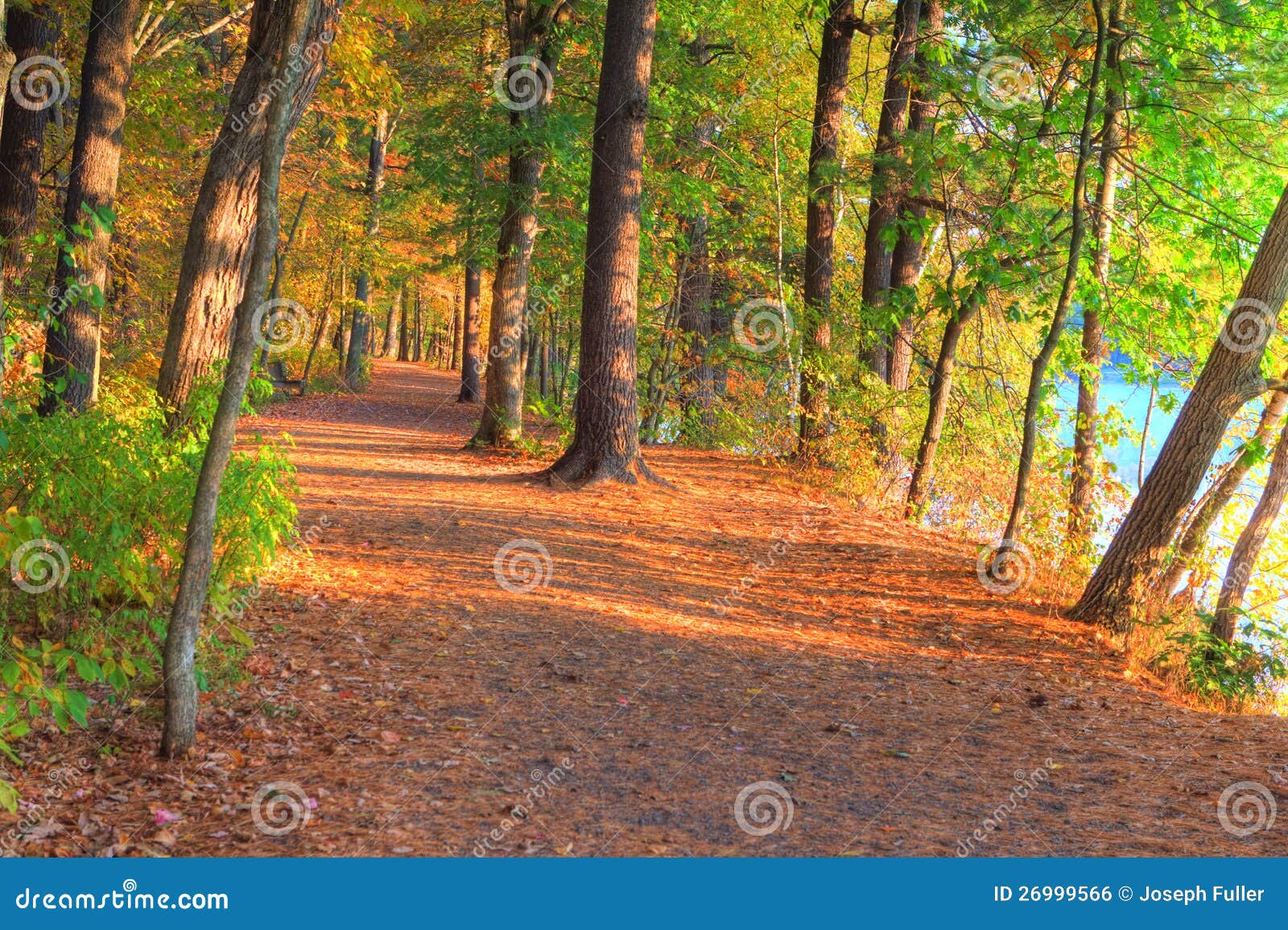 Colorful Scenic Landscape in HDR Stock Photo - Image of dynamic, rock ...