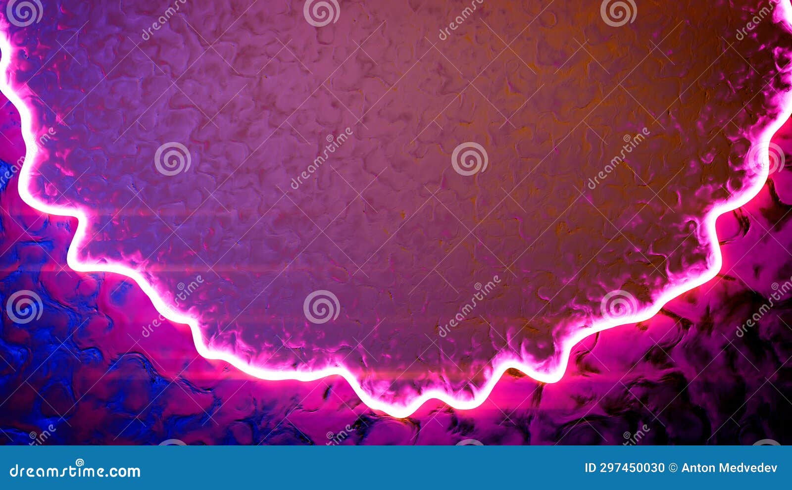 Colorful Scintillant Curved Forms on Crimson Backdrop - Abstract 3D ...