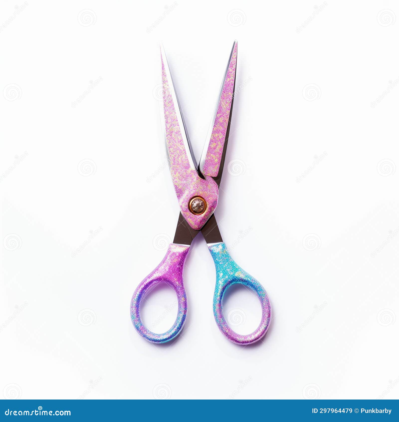 Colorful Scissors for Children. Stock Illustration - Illustration of ...