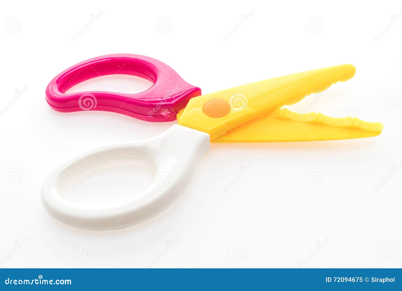 Colorful scissors stock image. Image of white, object - 72094675