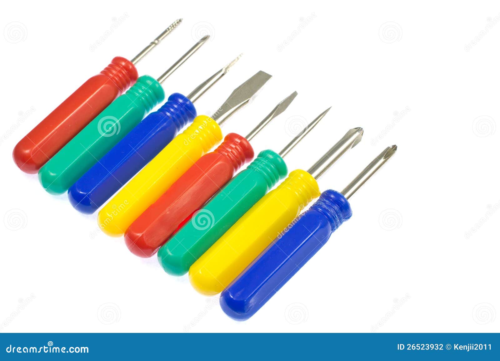 Colorful screwdrivers set stock photo. Image of color - 26523932