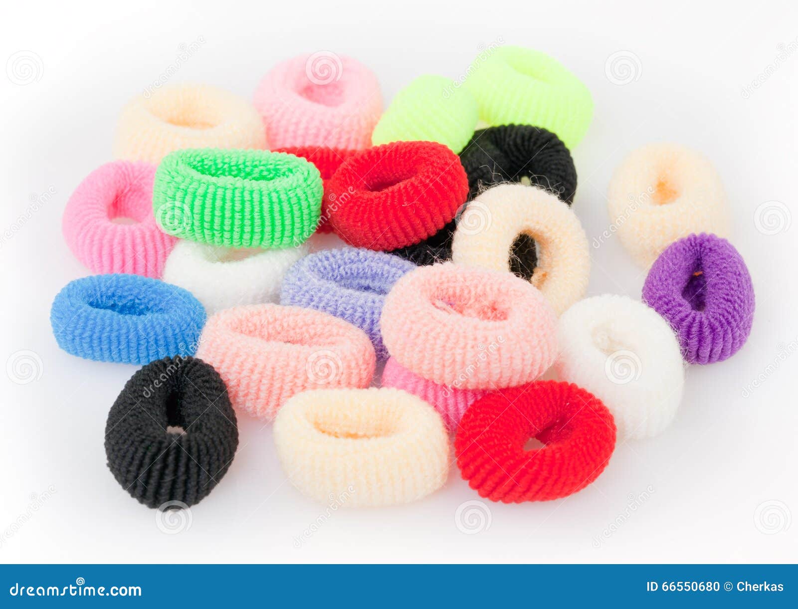 Colorful scrunchies stock photo. Image of elegance, ornament - 66550680