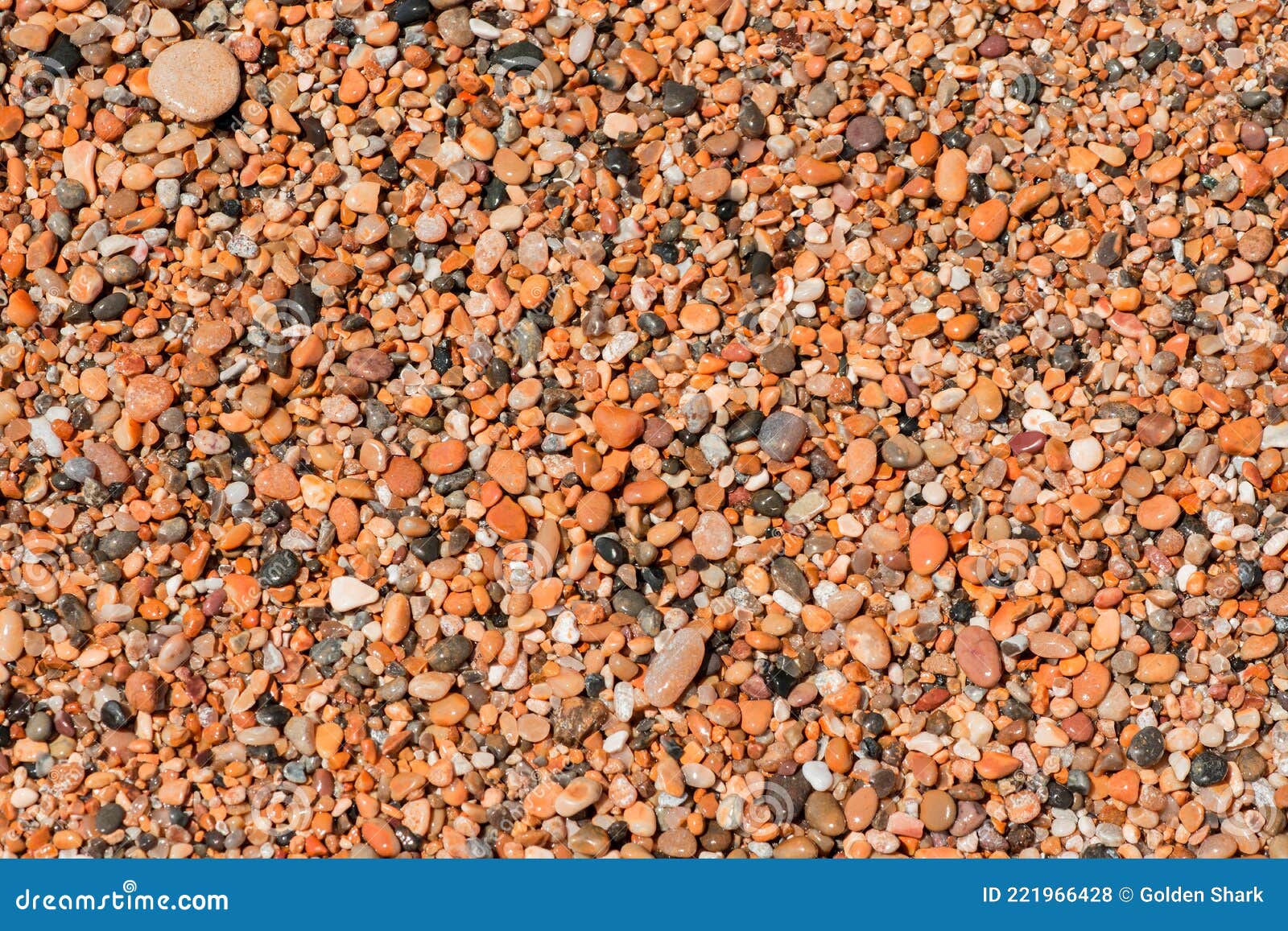 Colorful Sea Stones Background. Colorful Pebbles Texture Stock Photo ...