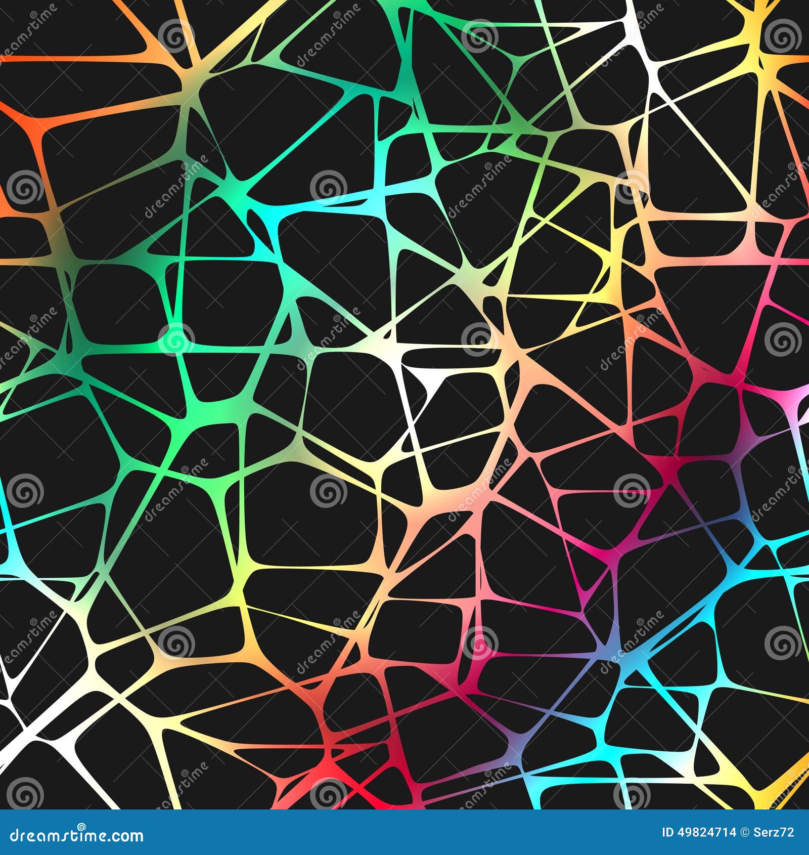 Colorful Seamless Abstract Background, Vector Stock Vector ...