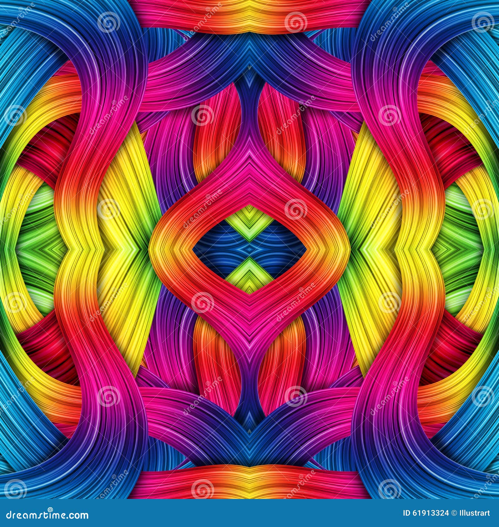 Colorful Seamless Abstract Background Stock Illustration - Illustration ...