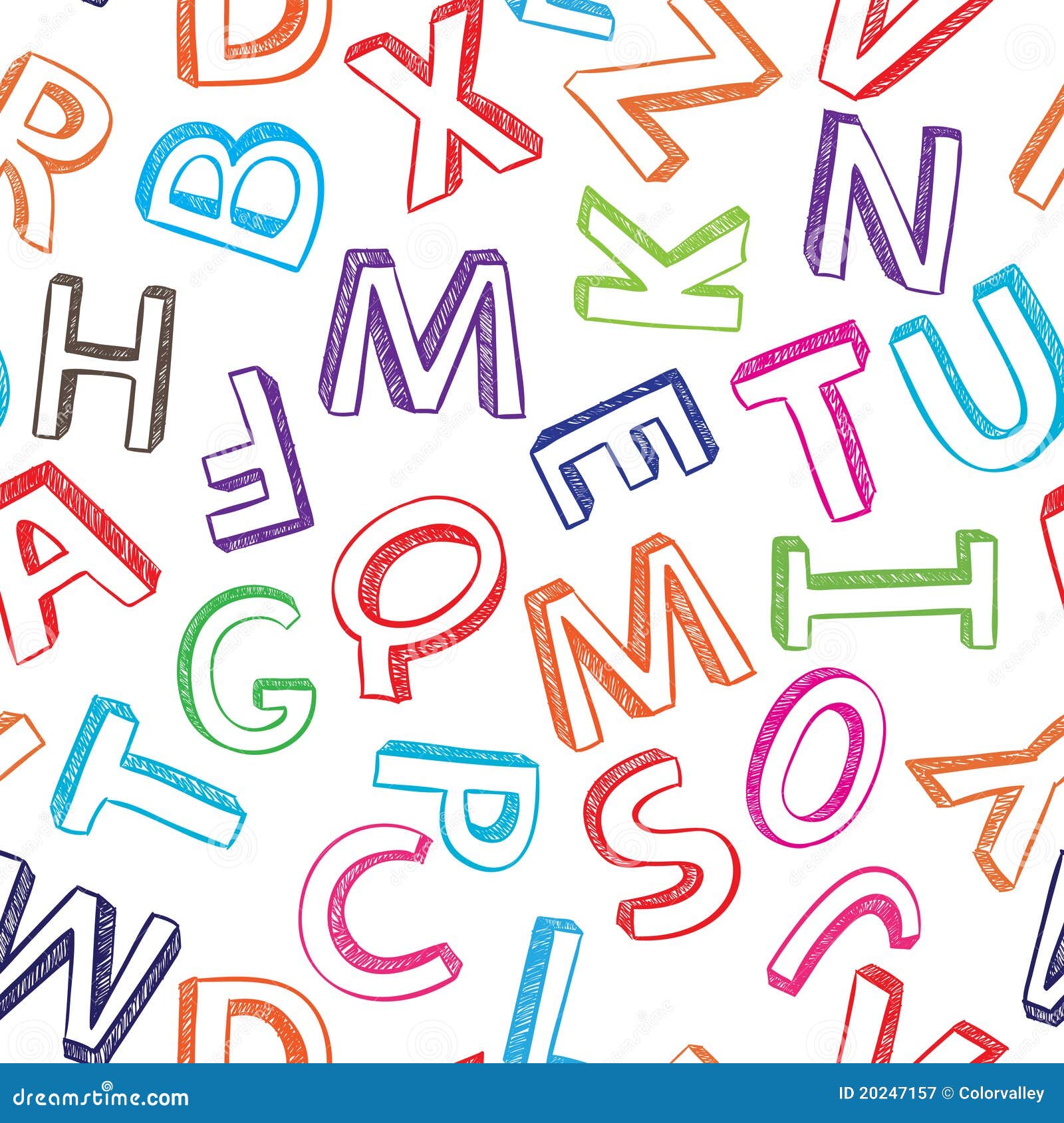 Alphabet Background