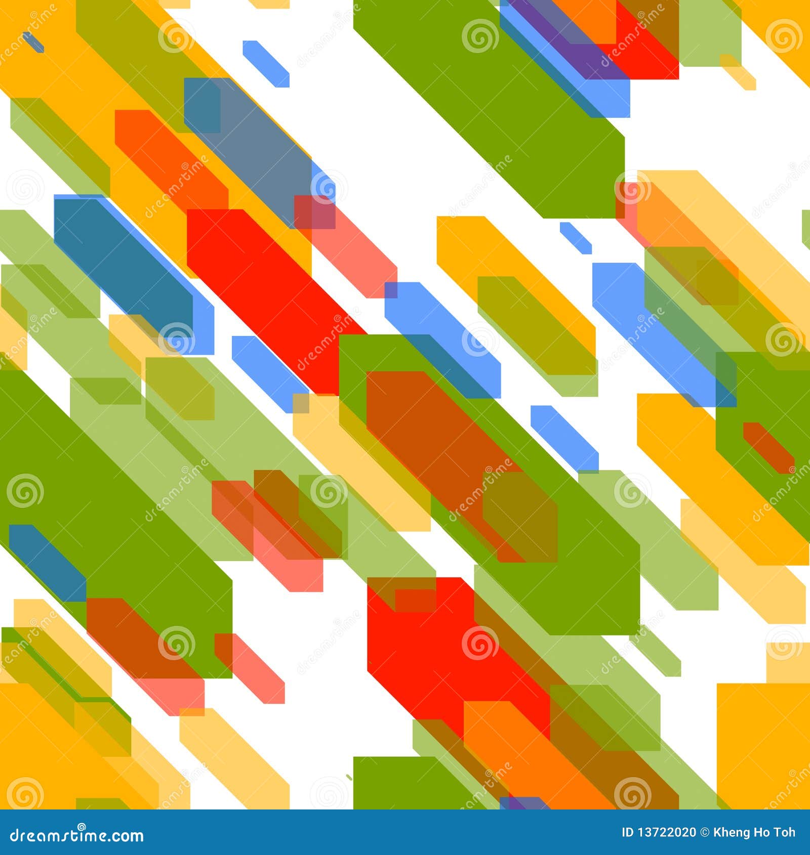 Colorful Seamless Background Stock Illustration - Illustration of ...