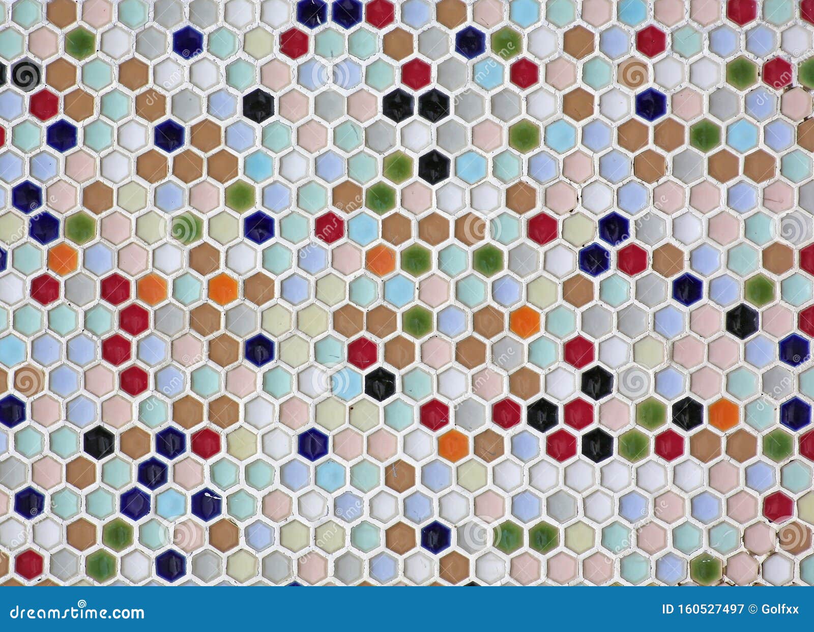 Seamless Red Mosaic Tile Texture Stock Photo | CartoonDealer.com #55564176