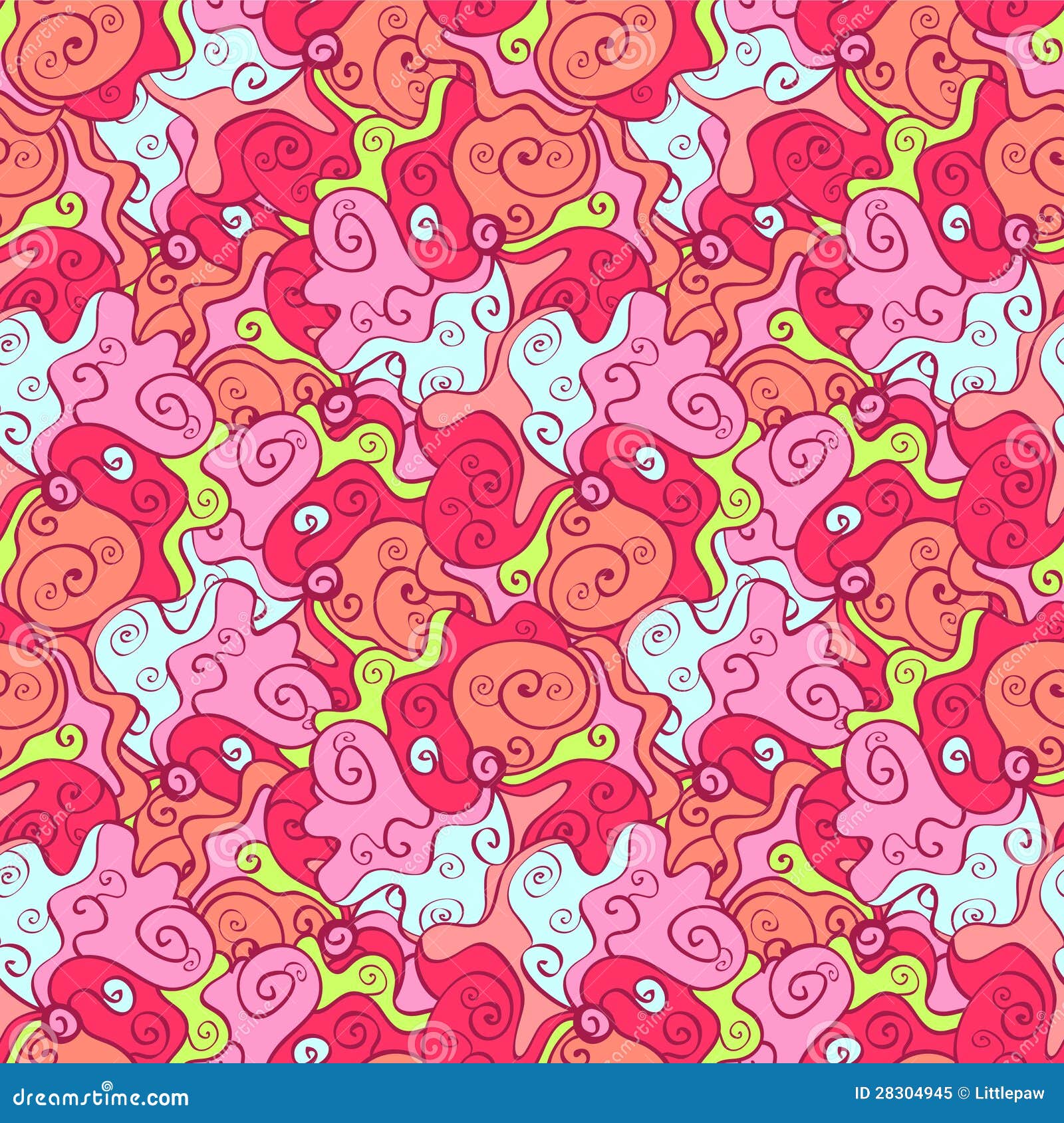 Colorful seamless pattern stock vector. Illustration of babyish - 28304945
