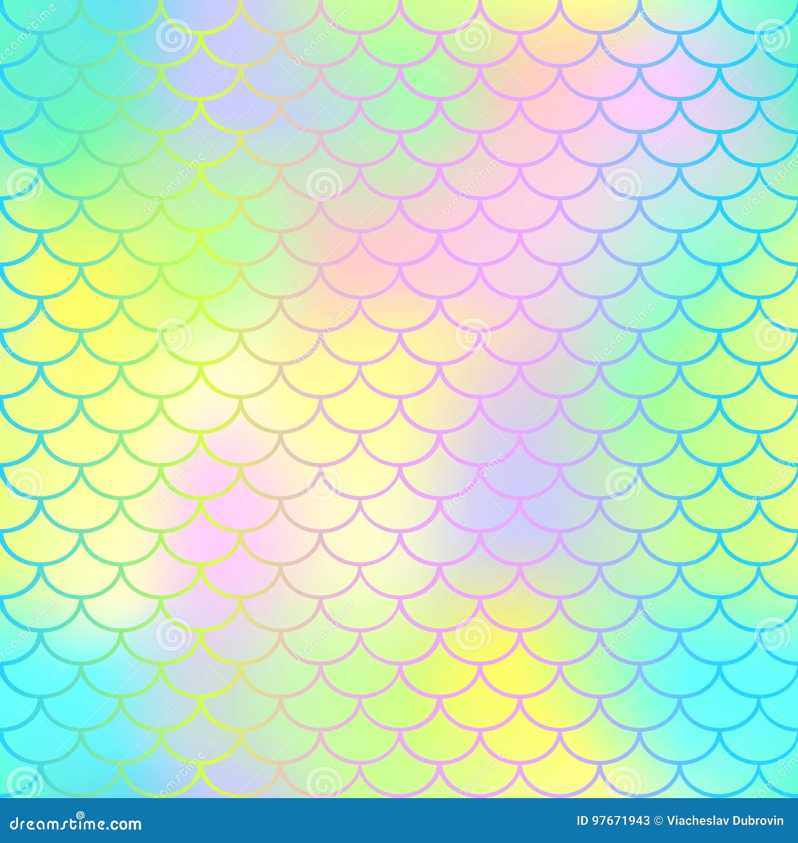 Colorful Seamless Pattern with Fish Scale Net. Bright Neon Mermaid Skin ... Colorful Seamless Pattern with Fish Scale Net. Bright Neon Mermaid Skin ...