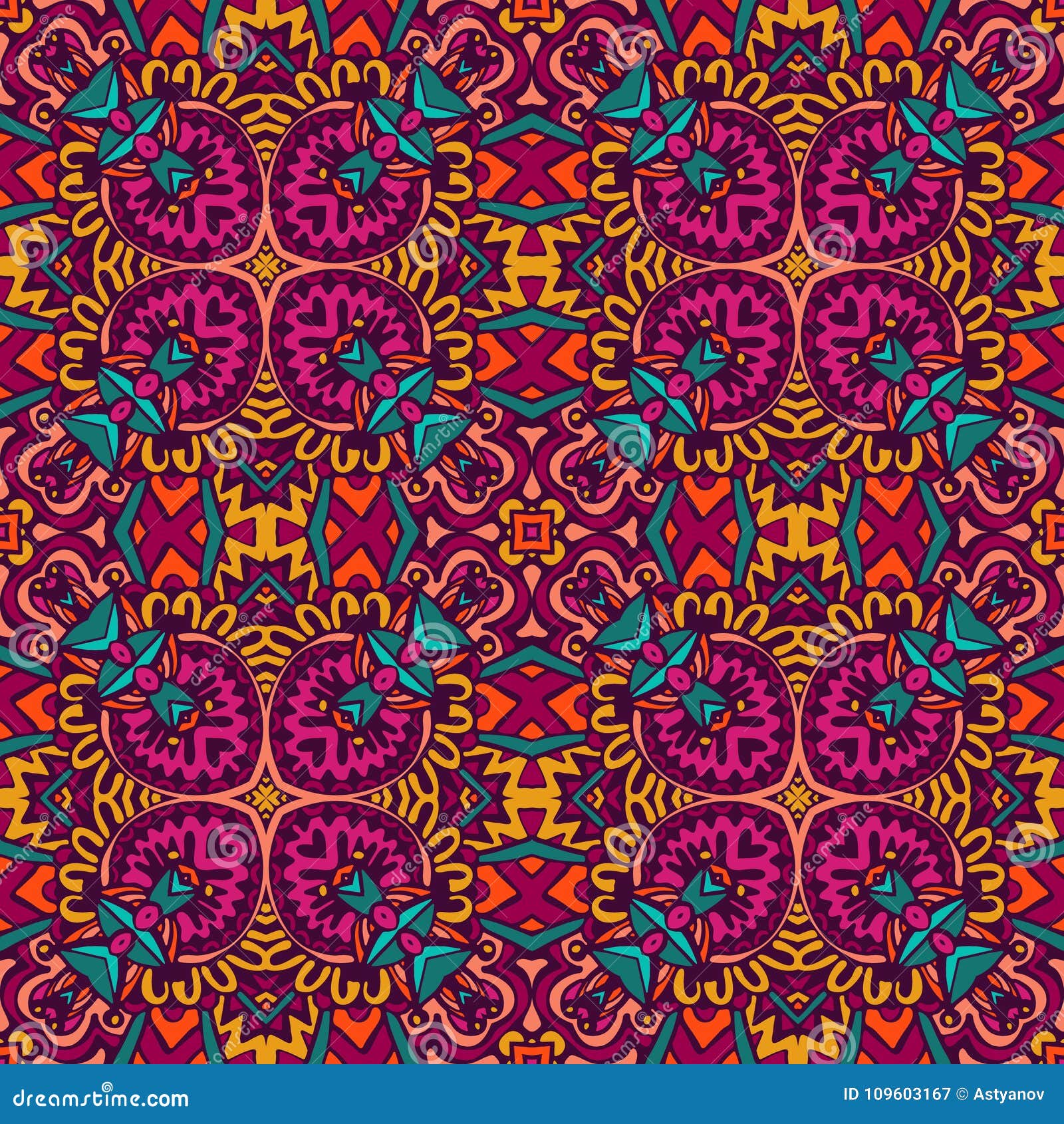 Colorful Seamless Surface Pattern Stock Vector - Illustration of ...