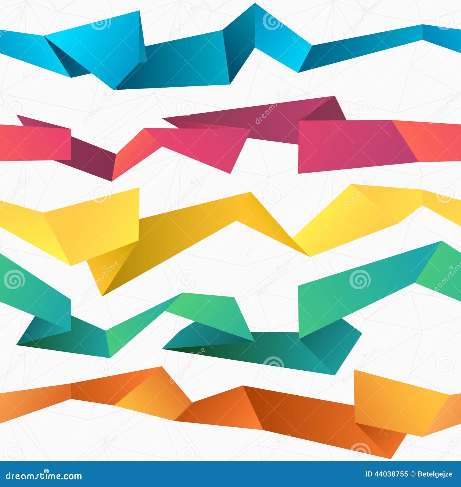 Origami Background Cartoon Vector | CartoonDealer.com #20974975