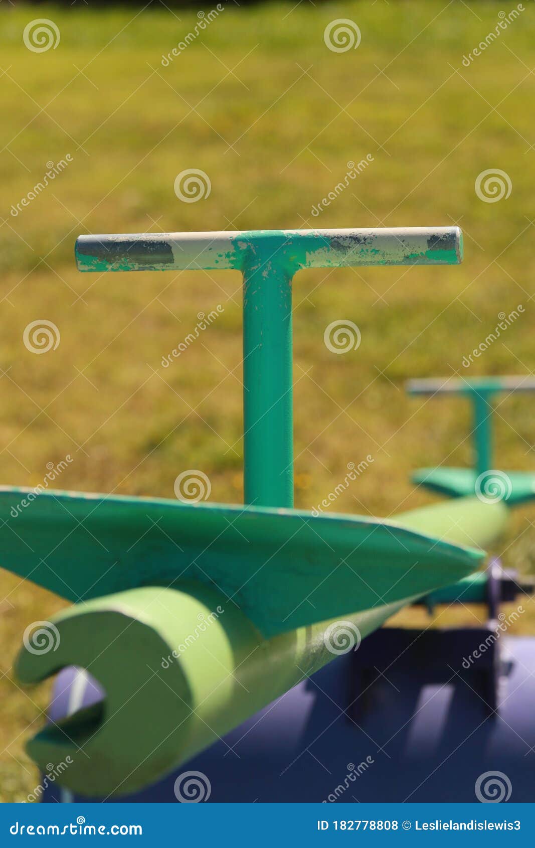 Colorful See Saw at the Park Stock Photo - Image of colorful, leaf ...