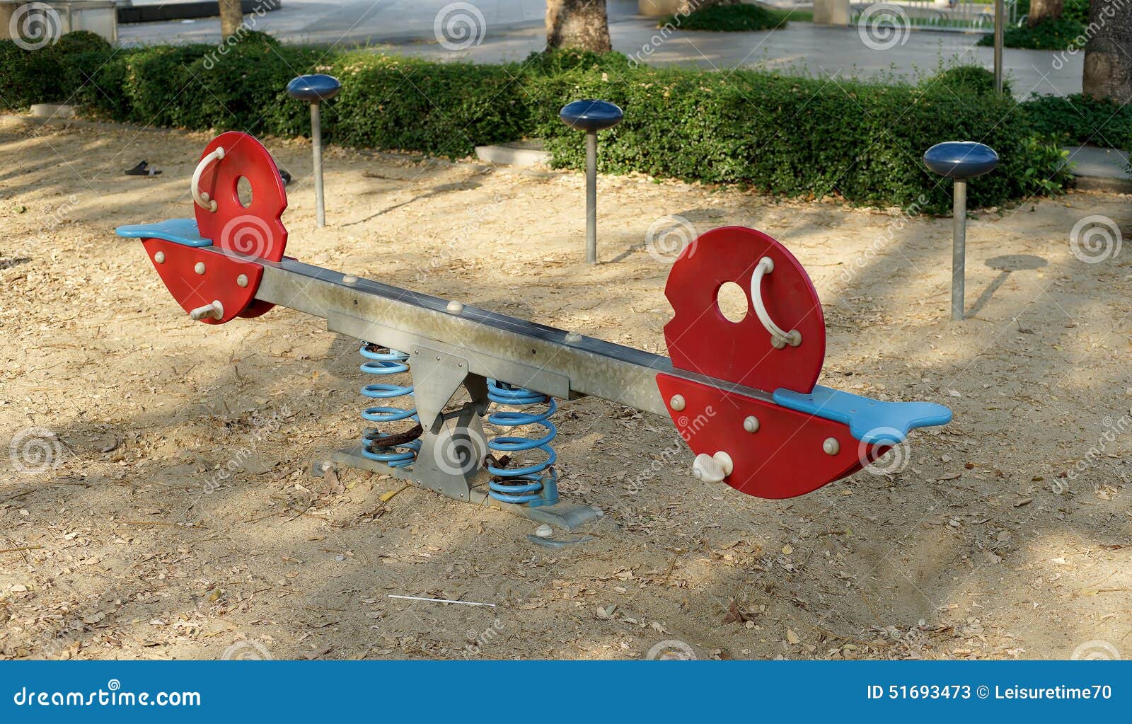 Colorful seesaw stock image. Image of happy, game, education - 51693473