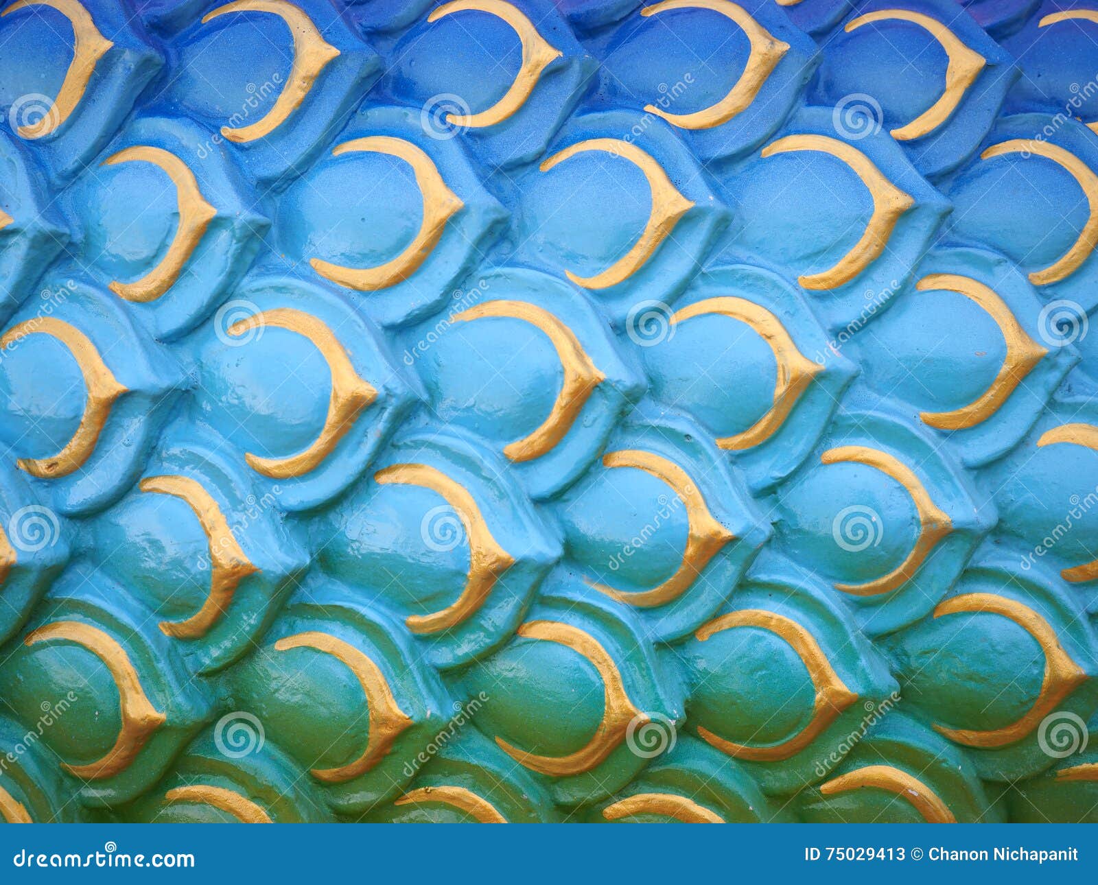 Dragon Scales Close Up