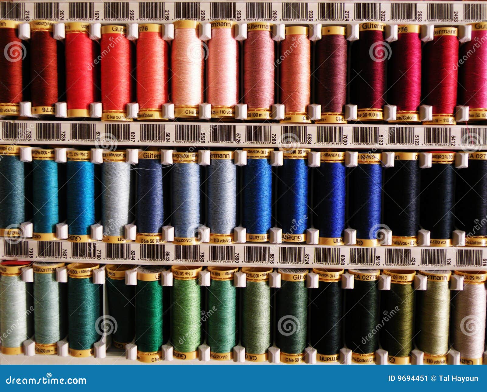 Colorful sewing threads stock image. Image of relaxation - 9694451