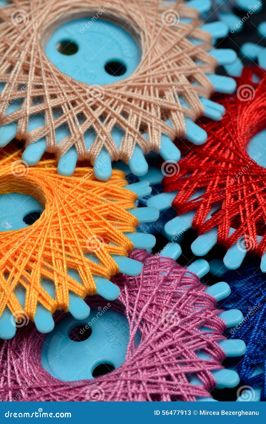 Colorful sewing threads stock image. Image of sewing - 56477913