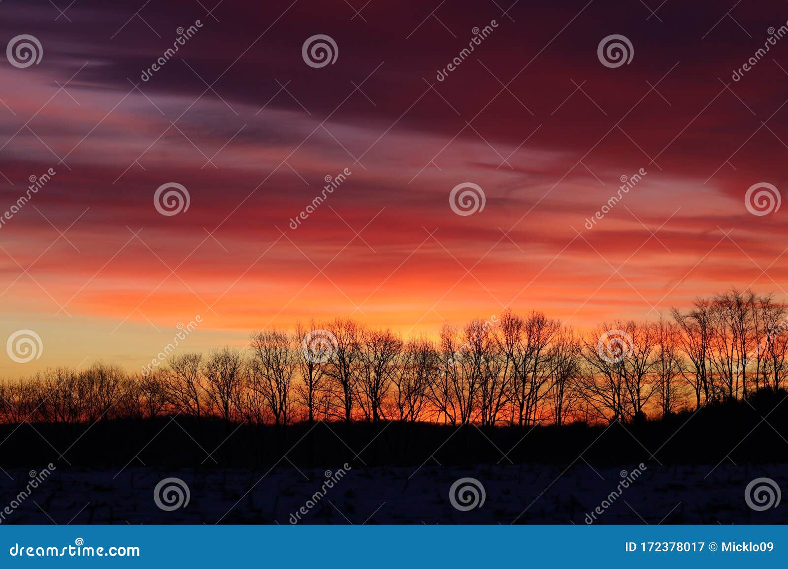 Colorful Shades of Morning Sky Stock Image - Image of shades, yellow ...