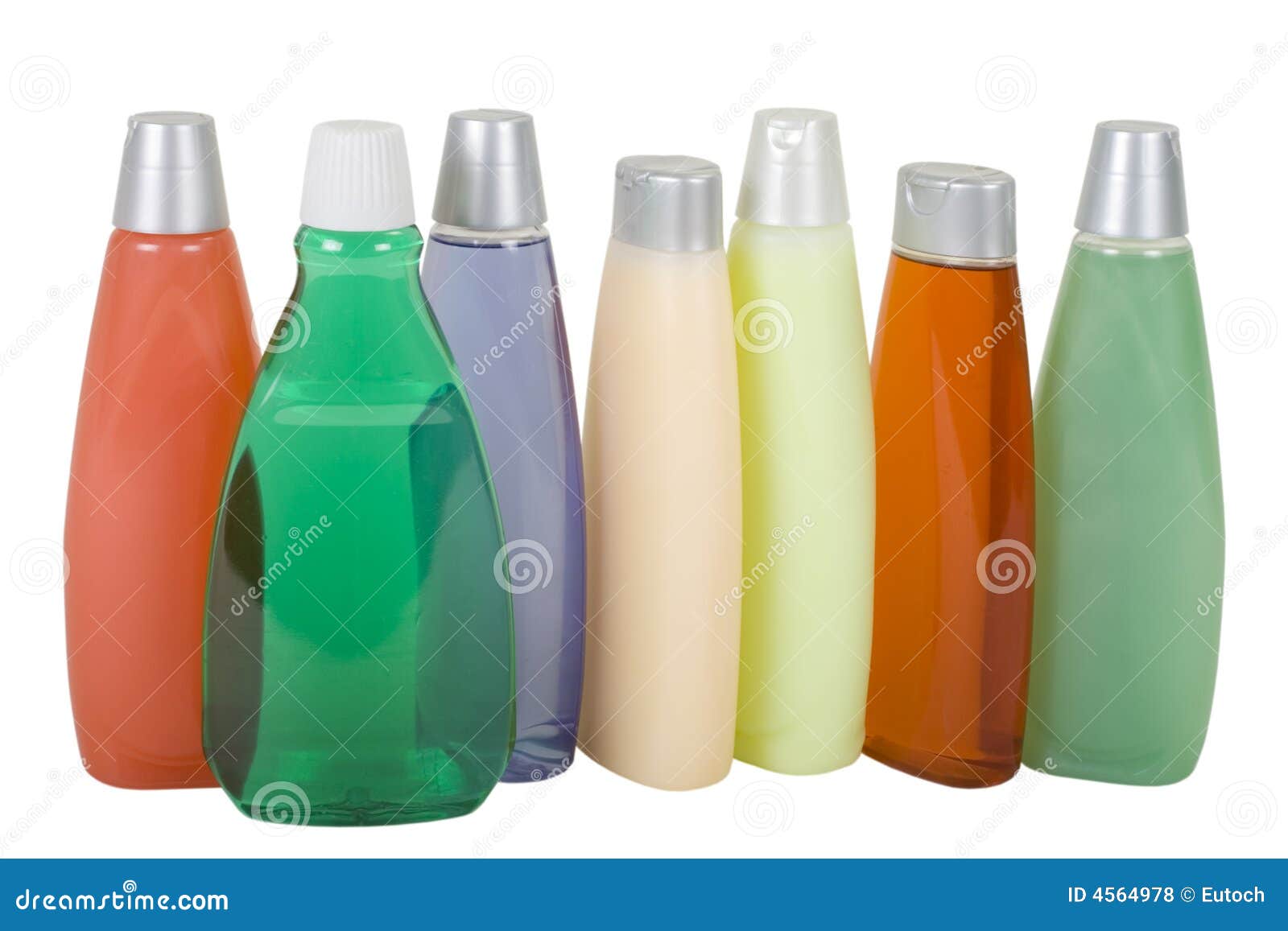 Colorful Shampoo stock photo. Image of soap, natural, organic - 4564978