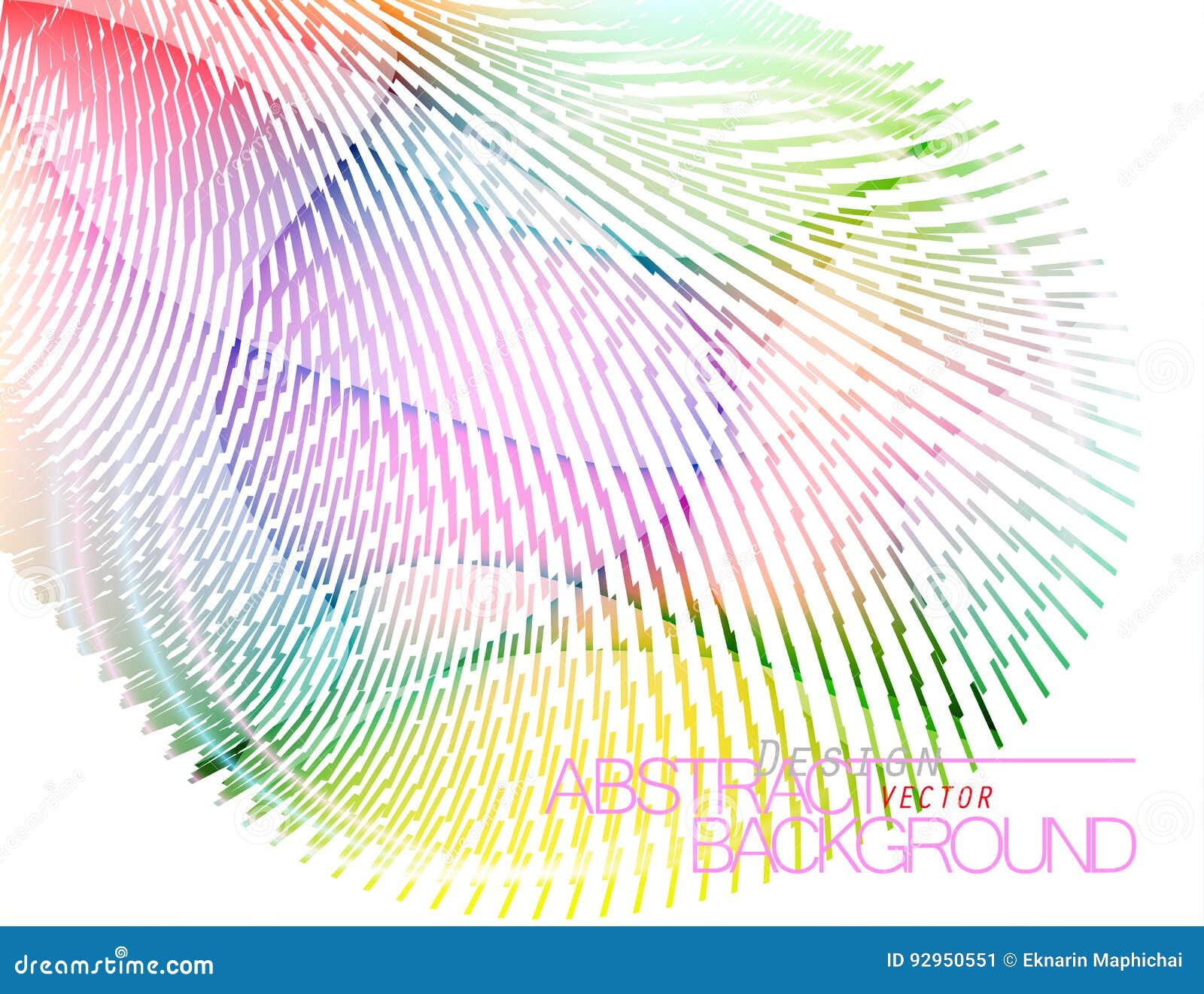 Colorful Shape in a Row Scene Stock Vector - Illustration of wallpaper ...