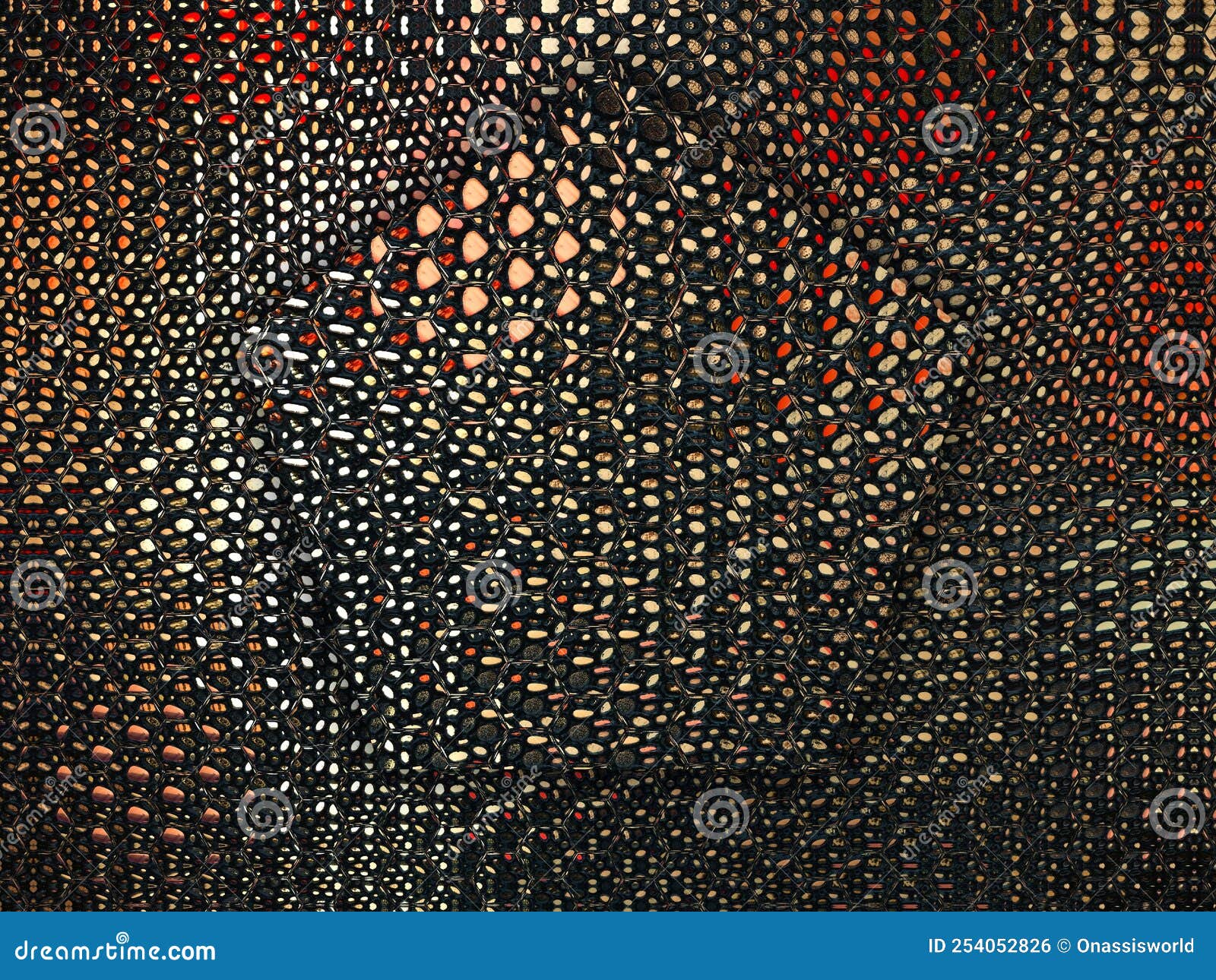 Colorful Shapes Cutouts Abstract Backgrounds Stock Illustration ...