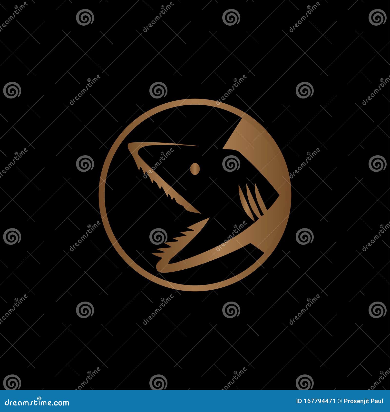 Colorful Shark Logo Vector Design Stock Vector - Illustration of icon ...