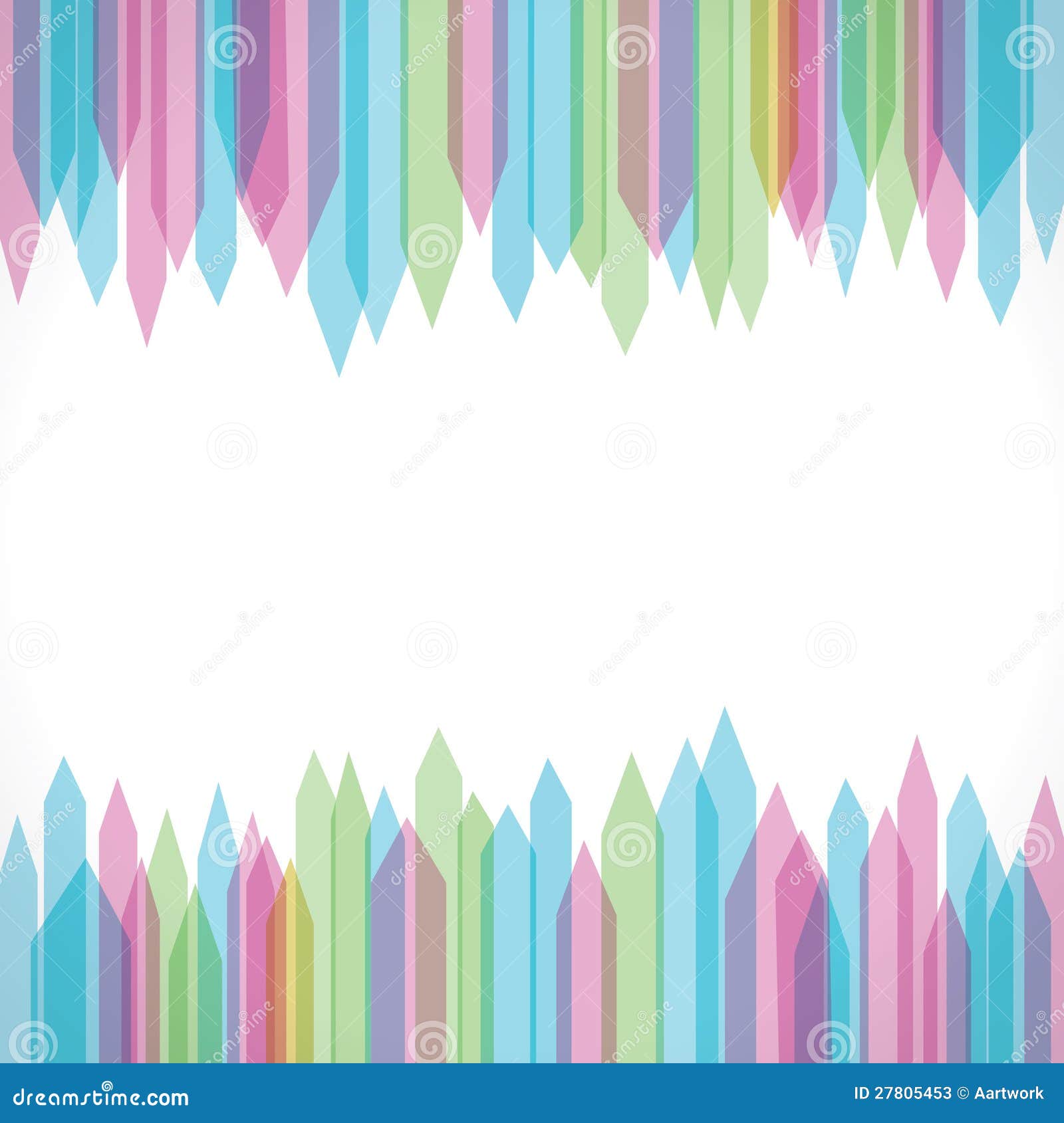 Colorful Sharp Edge Strip Background Stock Vector - Illustration of ...