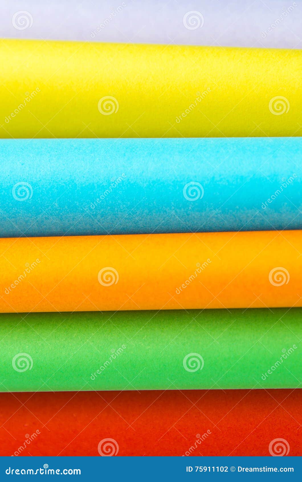 Colorful Sheets of Color Paper, Abstract Background Stock Photo - Image ...