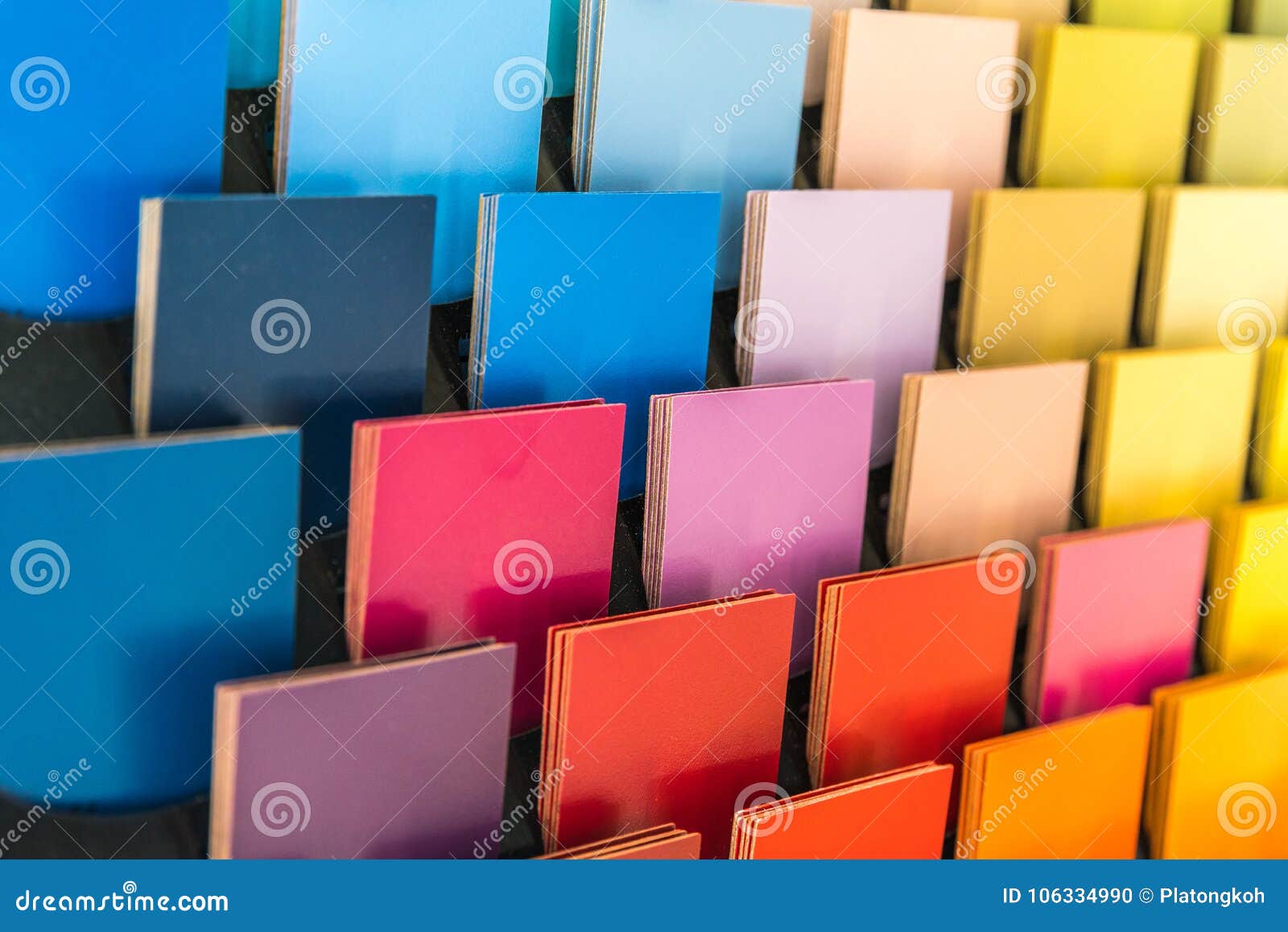 Colorful shingle pantone stock photo. Image of chip - 106334990