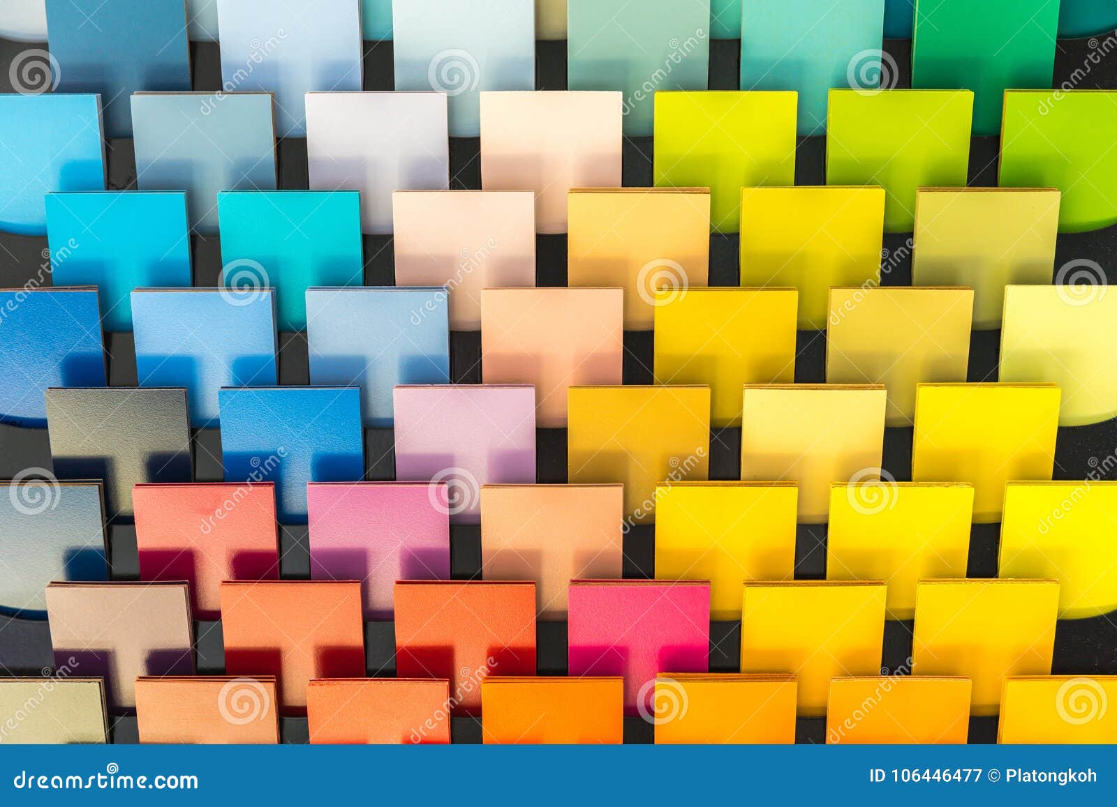 Colorful shingle pantone stock image. Image of palette - 106446477