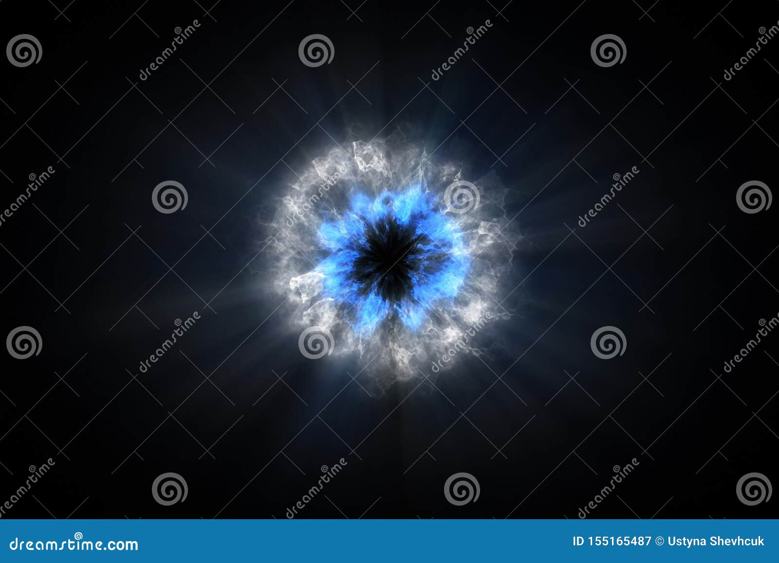 Colorful Shock Wave Consisting Particles. VFX Elements, Graphic ...