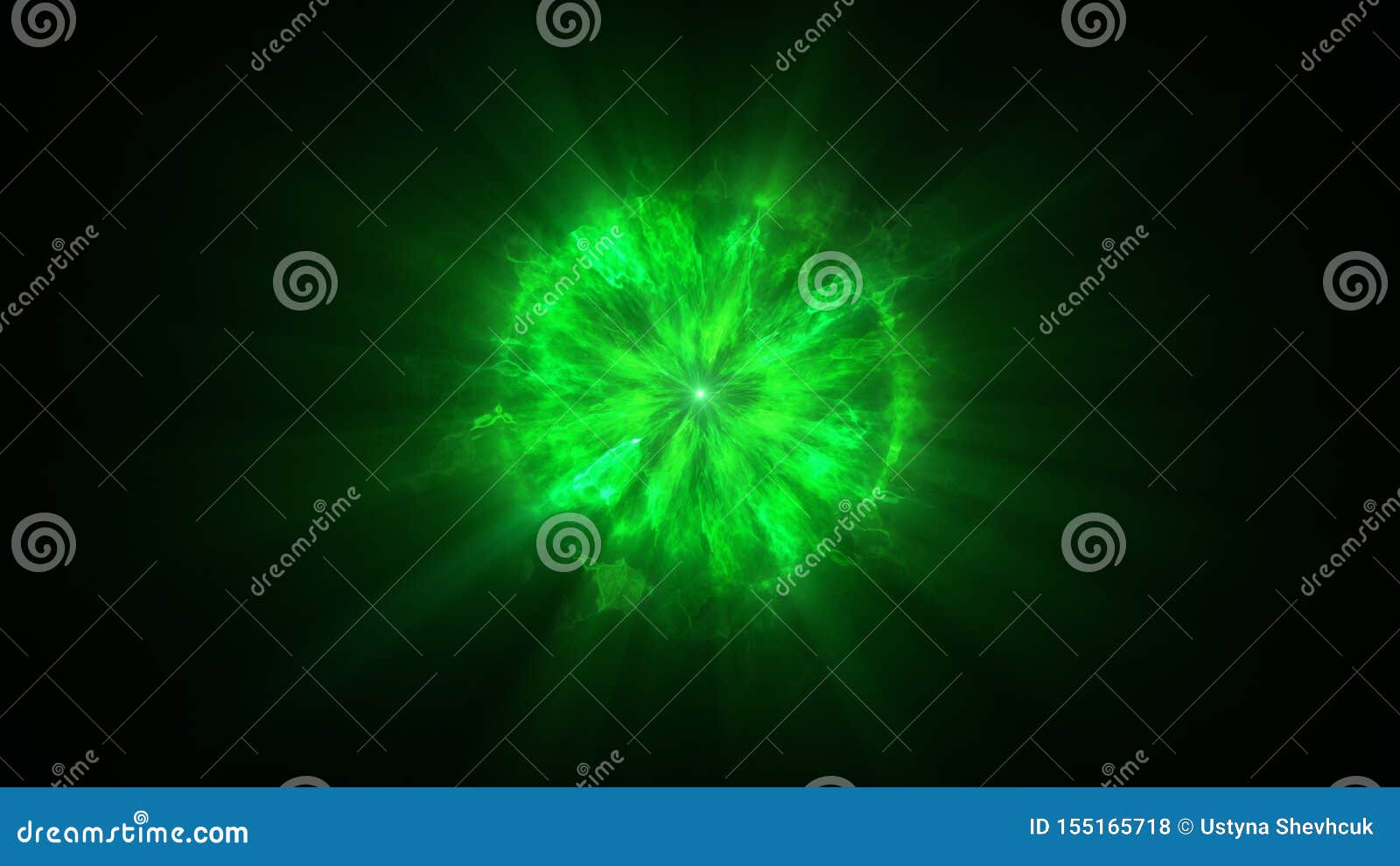Colorful Shock Wave Consisting Particles. VFX Elements, Graphic ...