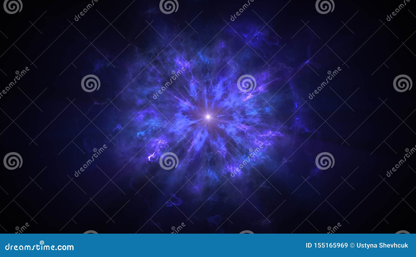 Colorful Shock Wave Consisting Particles. VFX Elements, Graphic ...