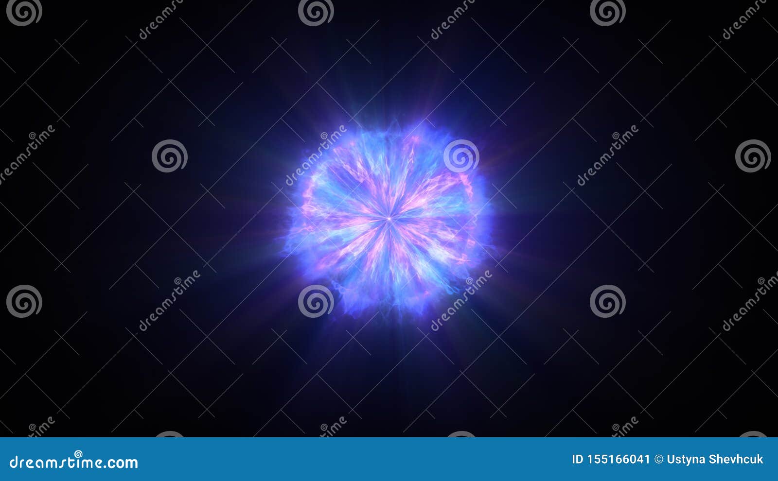 Colorful Shock Wave Consisting Particles. VFX Elements, Graphic ...