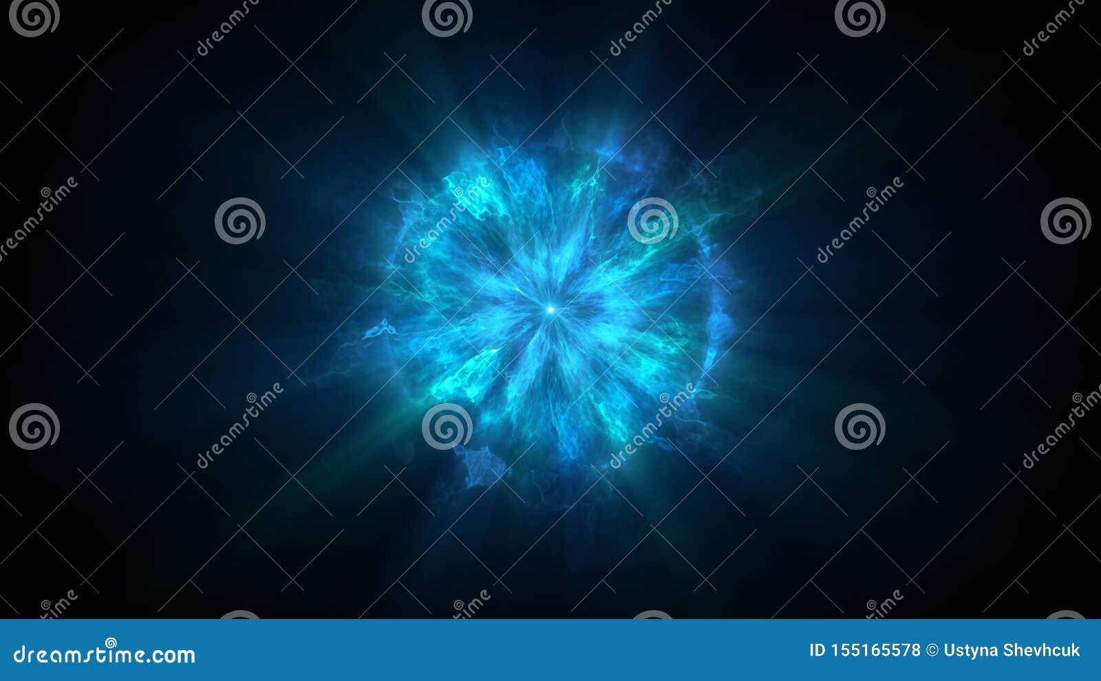 Colorful Shock Wave Consisting Particles. VFX Elements, Graphic ...