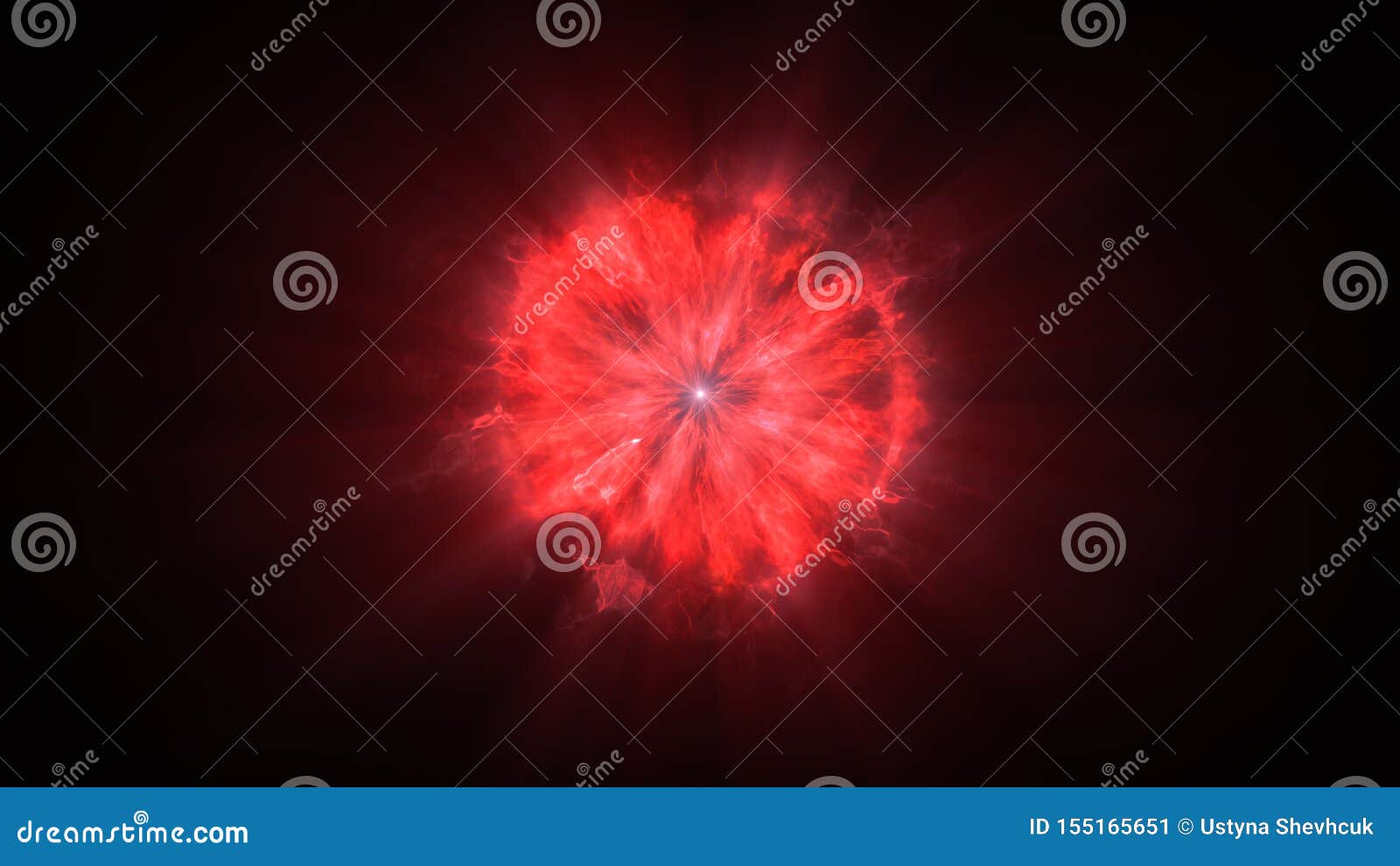 Colorful Shock Wave Consisting Particles. VFX Elements, Graphic ...