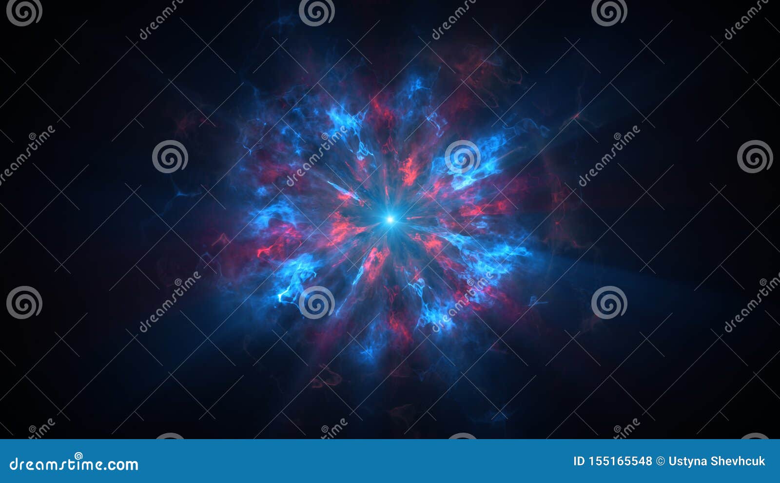 Colorful Shock Wave Consisting Particles. VFX Elements, Graphic ...