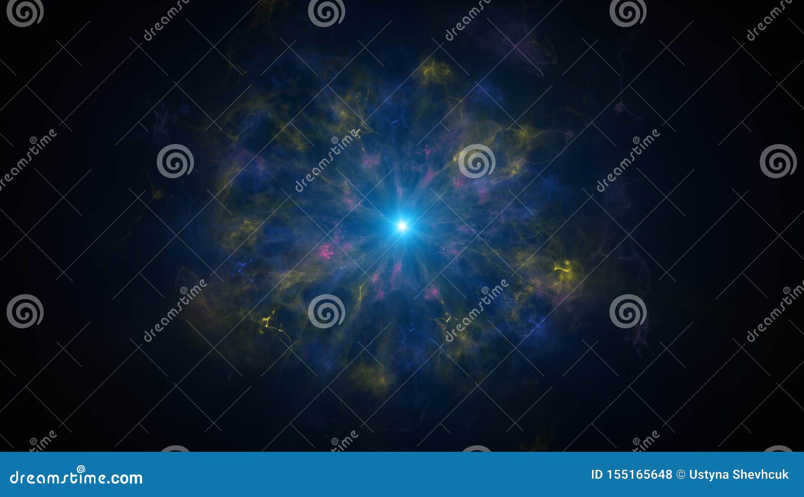 Colorful Shock Wave Consisting Particles. VFX Elements, Graphic ...