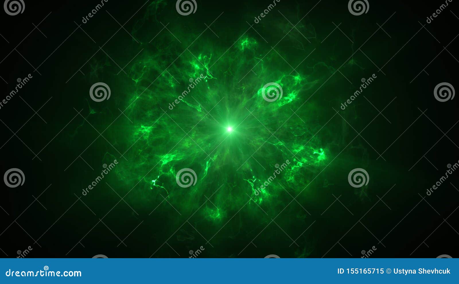 Colorful Shock Wave Consisting Particles. VFX Elements, Graphic ...