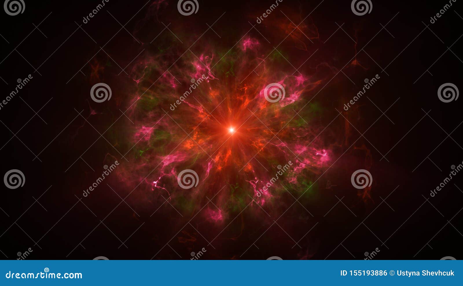 Colorful Shock Wave Consisting Particles. VFX Elements, Graphic ...