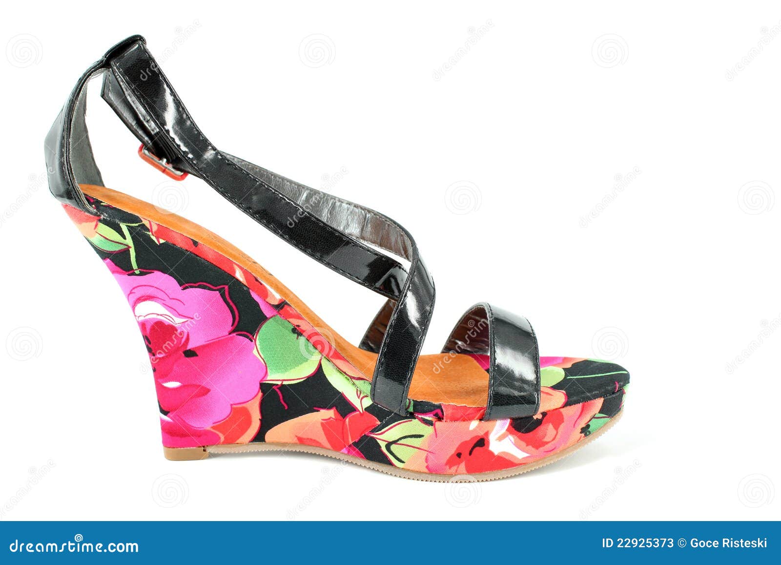 Colorful shoe stock image. Image of elegance, sandals - 22925373