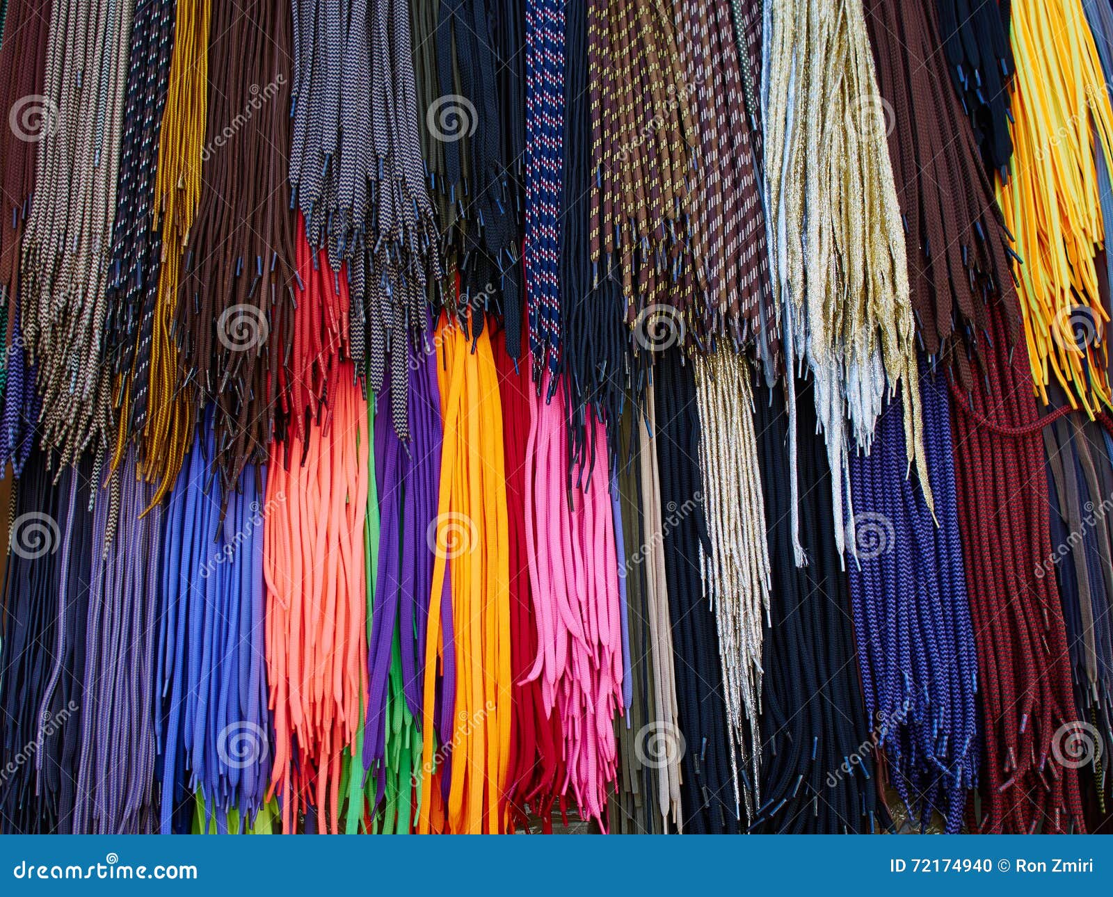 Colorful shoe laces stock photo. Image of decoration - 72174940